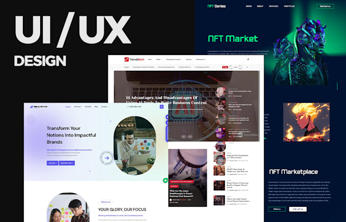 Design dashboard, website ui ux design in figma by Servicetune | Fiverr