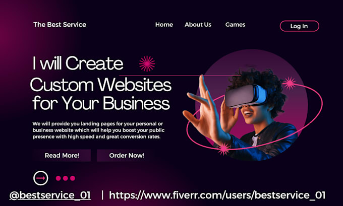 Develop custom business website and web application by Bestservice_01 ...