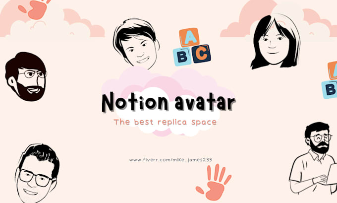 Create custom notion profile avatar cartoon style from your picture by ...