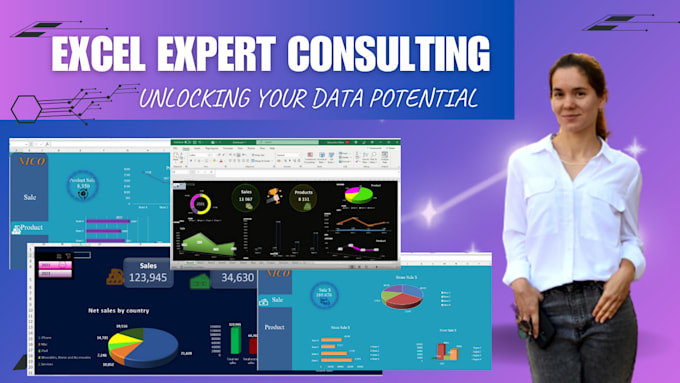 Be your consultant for excel dashboard by Olenaborysenko | Fiverr