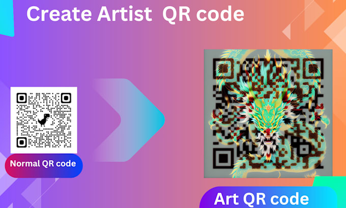 Create art qr code by Prashumy_excel | Fiverr