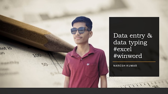 Do data entry in excel, winword etc by Naresh_begad | Fiverr
