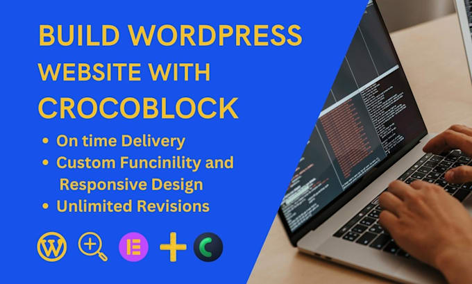 Build dynamic responsive wordpress website by crocoblock elementor ...
