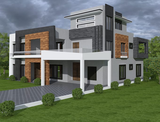 Create professional 2d floor plans 3d modeling and rendering by ...