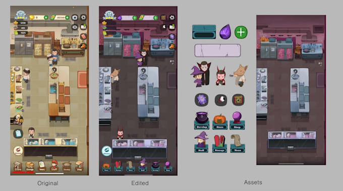 Design 2d game assets, icons, objects, and ui by Fg_yoru | Fiverr