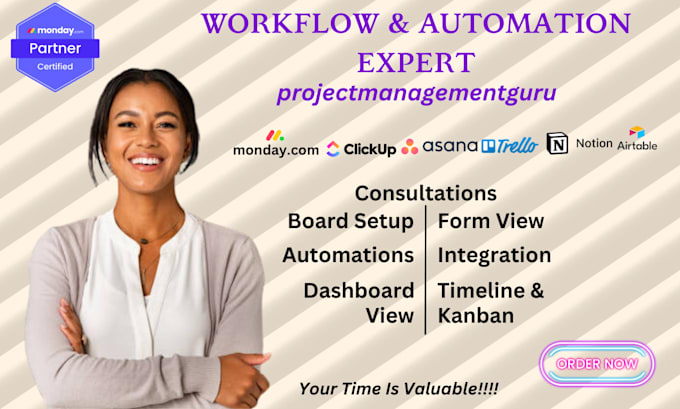 Setup Monday Automations And Monday Crm With Monday Clickup Notion And