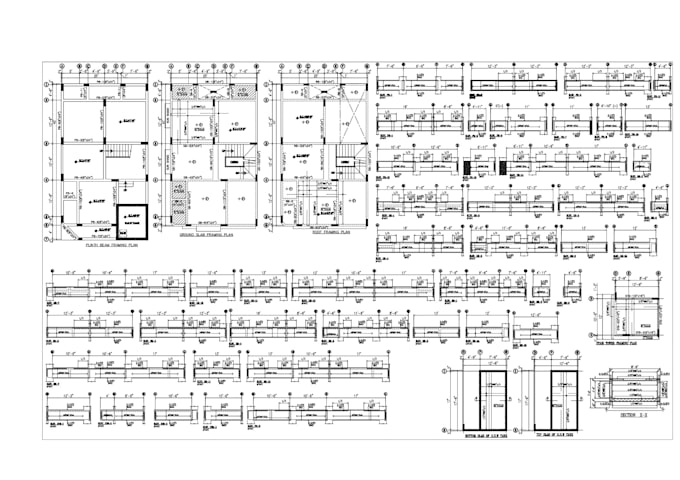 Create structural drawings in auto cad by Mehtabahmed365 | Fiverr