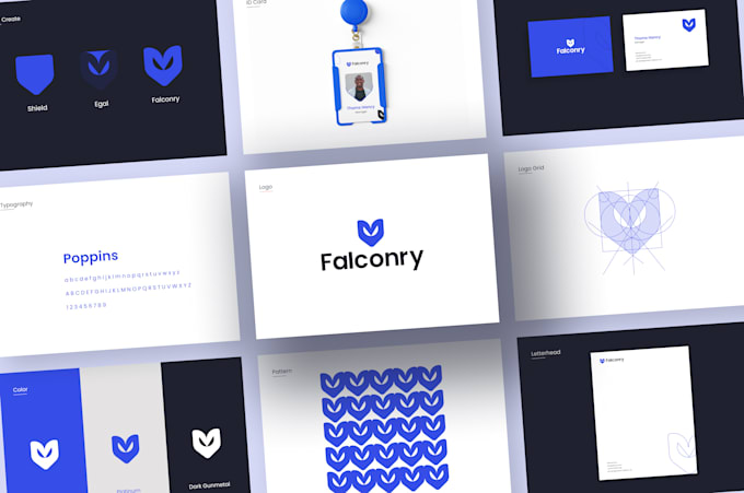 Design brand manual branding guideline book logo brand style guides by ...