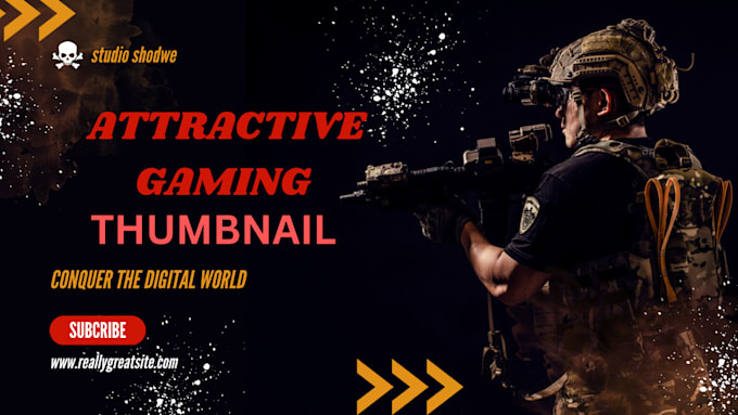 Design an outstanding and attractive youtube thumbnail, covers, banner ...