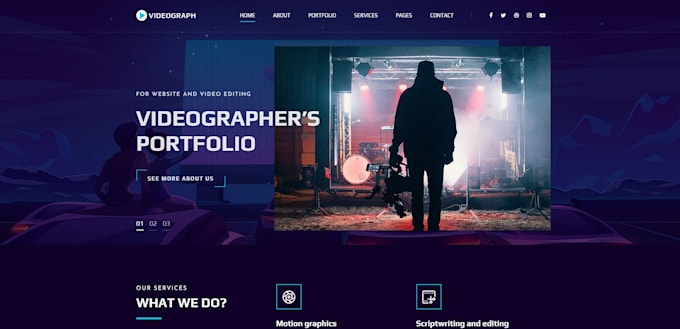 Do frontend and backend web development for you by Hadiby302 | Fiverr