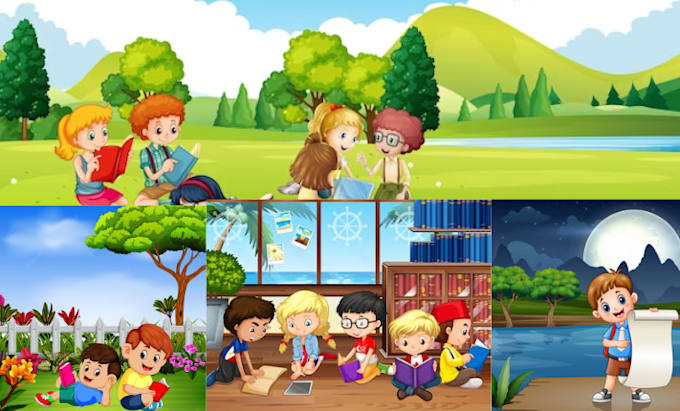 Write and edit children book, children story, kids book writing ...