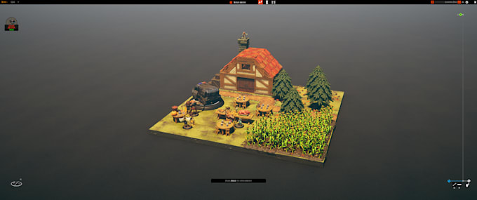 Create a detailed interior map, city, or location for talespire by ...