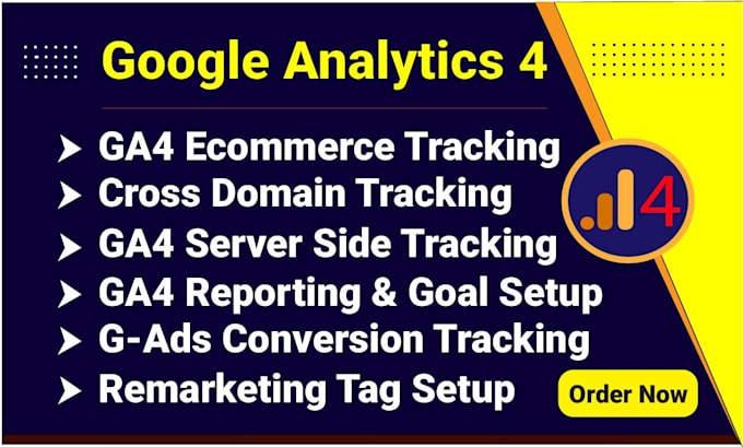 Setup or fix ga4 enhanced ecommerce tracking by Dafal5 | Fiverr