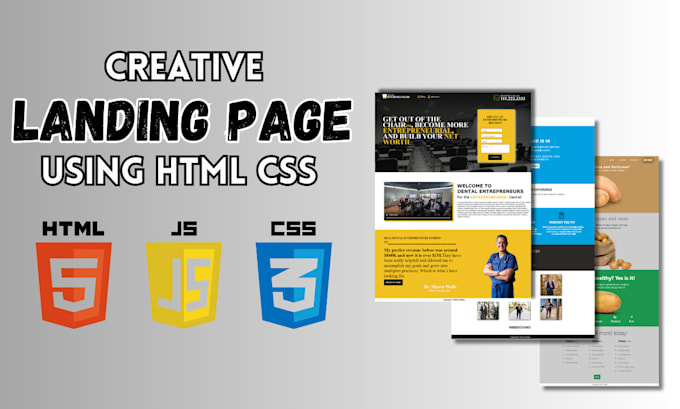 Design static and responsive landing pages by Htmlheroics | Fiverr Design static and responsive landing pages by Htmlheroics | Fiverr