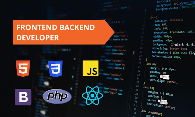 Be your front end and back end, web developer by Umardeveloper44 | Fiverr