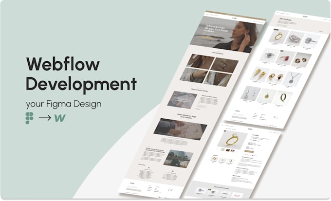 Develop your figma design in webflow by Andreasbonke | Fiverr