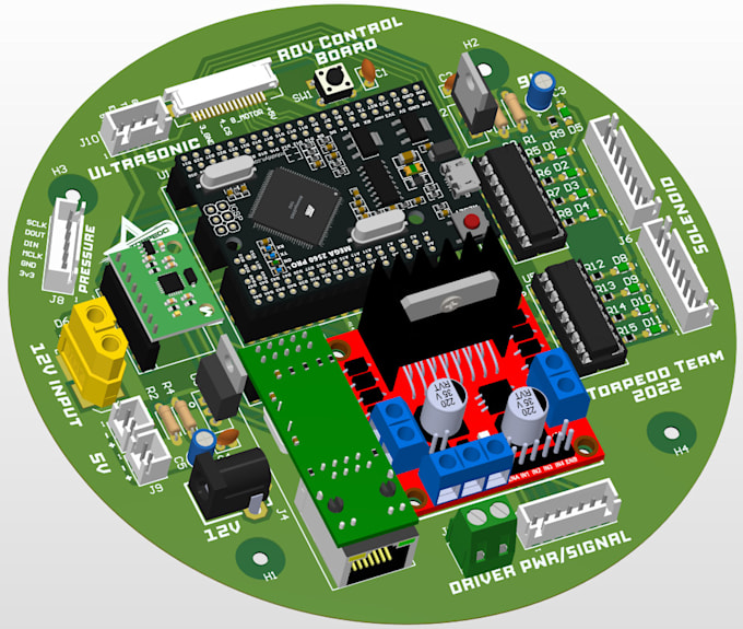 Design pcb layouts, schematics and gerber files for you by Moamen ...