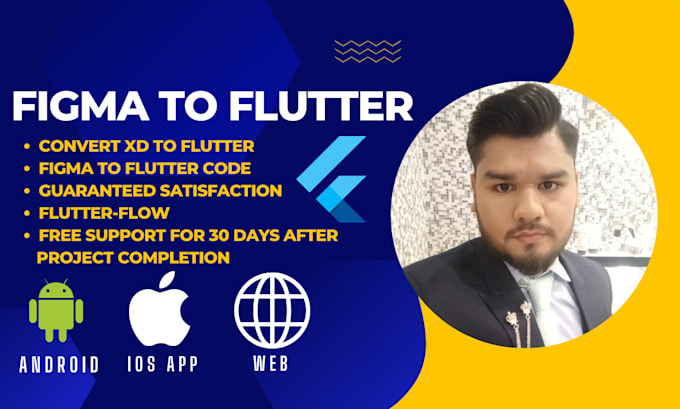 Figma to flutter front end developer flutterflow developer by Ibrar2202 ...