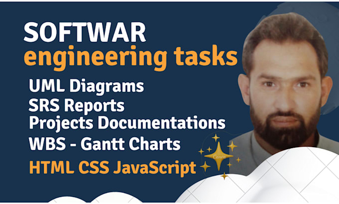 Do software engineering works , uml diagrams, srs documentations and projects by Hayat_khan_hk ...