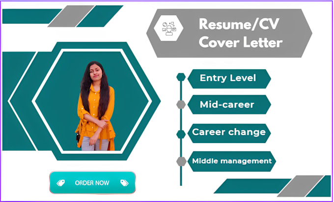 Write and upgrade optimized cv, resume, cover letter by Naimauddin | Fiverr