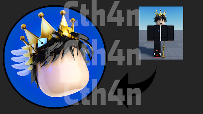 Make you a profile picture of your roblox characters head by Cth4nrblx ...