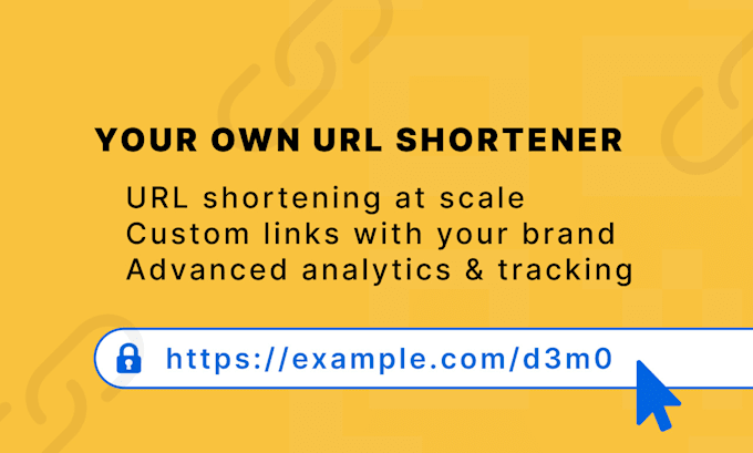Create a url shortener website with a dashboard admin by Fgp555 | Fiverr
