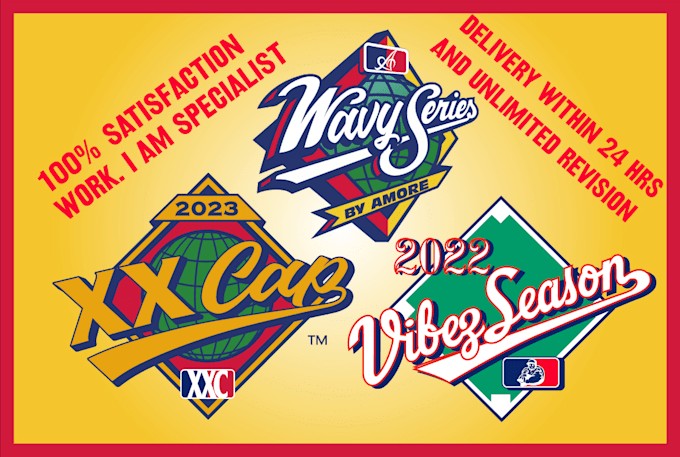 Make custom mlb parody ,world series logo , embroidery by Ermdrehan ...