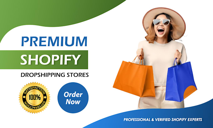 Design, redesign shopify store, shopify dropshipping store for your ...