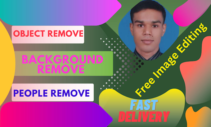 Do image background, object removal perfectly and quickly by Nayon1991 | Fiverr