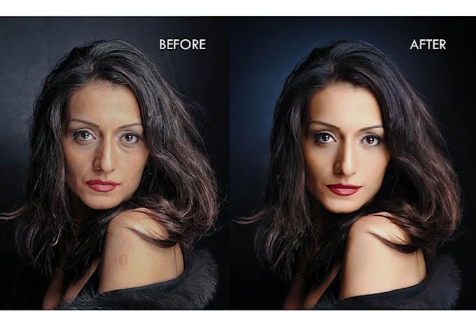 Remove marks on face,color correct,retouch headshot photo by ...