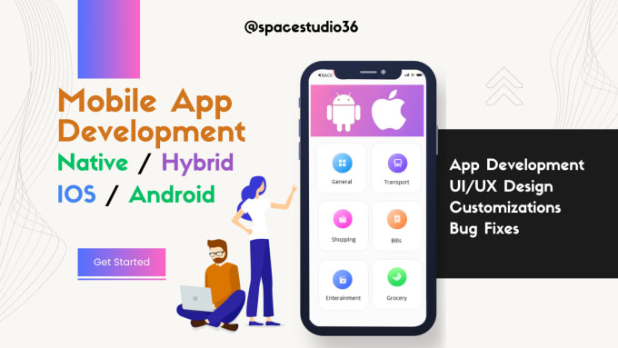 Develop android ios mobile app native or flutter app by Spacestudio36 ... Develop android ios mobile app native or flutter app by Spacestudio36 ...