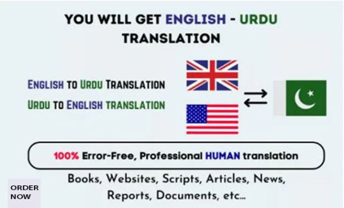 Professional Translation English To Urdu And Urdu To English By Muhamma