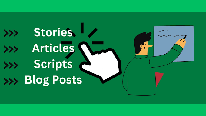 Transform your ideas into professionally written text by Wiztv6 | Fiverr