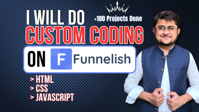 Add custom coded sections on funnelish by Muhammad_osman | Fiverr