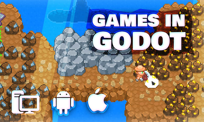 Develop a stylized 2d game in godot by Solidp | Fiverr