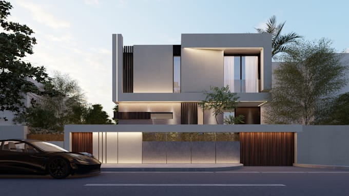 Create stunning 3d architectural renders for you by Kawtars5 | Fiverr