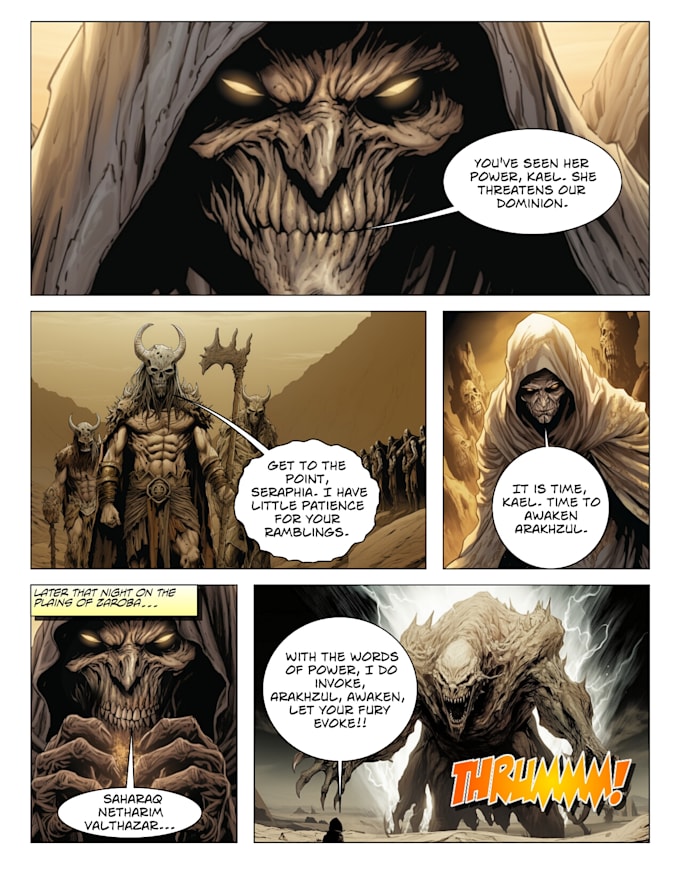 Create a full color professional level comic for you by Dwdesigns887 ...