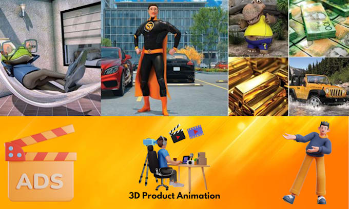 Do animation magic bringing stories to life with 2d and 3d mastery by ...