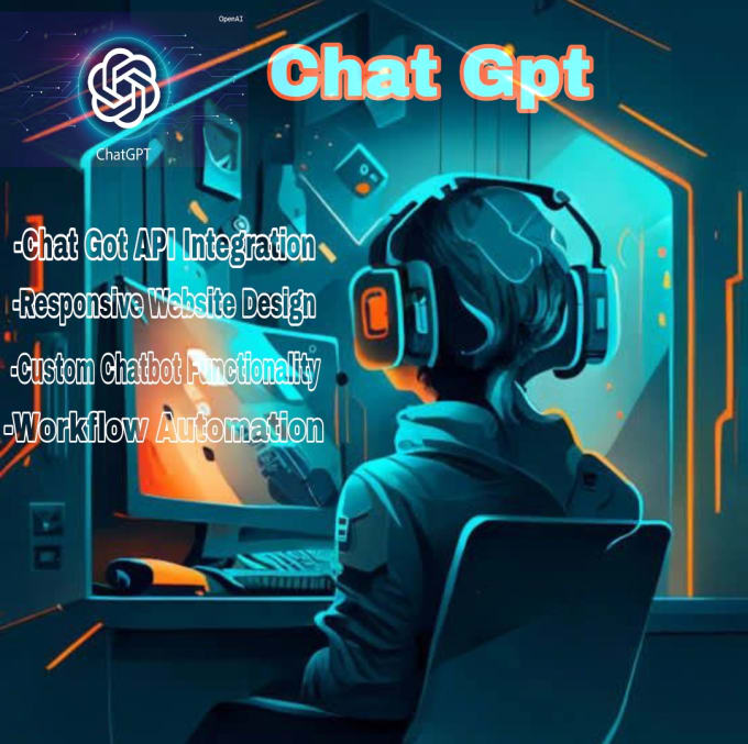 Develop ai powered chatbot app using gpt3, chatgpt, api integration by ...