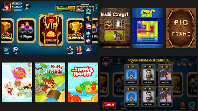 2d game ui design for you by Iqasifa | Fiverr