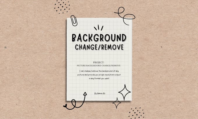 Change background of your picture by Kevinethanlevin | Fiverr