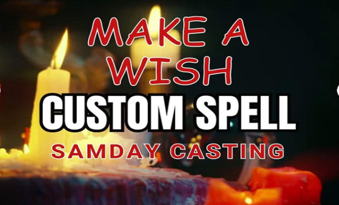 Cast powerful wish spell, custom wish for any wish by Gbotija_gods | Fiverr