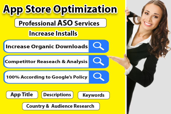 Write Aso Optimized App Title And Description For Your Apps With Best Keywords By Kashi 5604