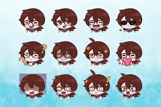 Create amazing twitch emotes and sub badges by Ahmadshahzad339 | Fiverr