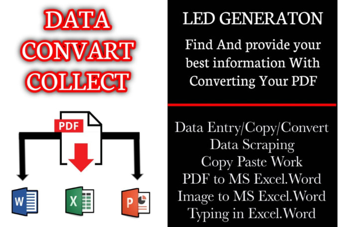 Pdf convert excel word sheet by Omar2577 | Fiverr Pdf convert excel word sheet by Omar2577 | Fiverr
