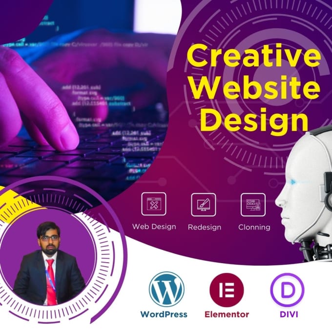 Develop ai powered responsive wordpress website by Itsusmanyousaf | Fiverr