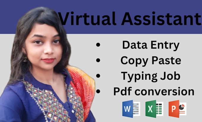 Do data entry, excel, database cleaning, copy paste, typing by ...