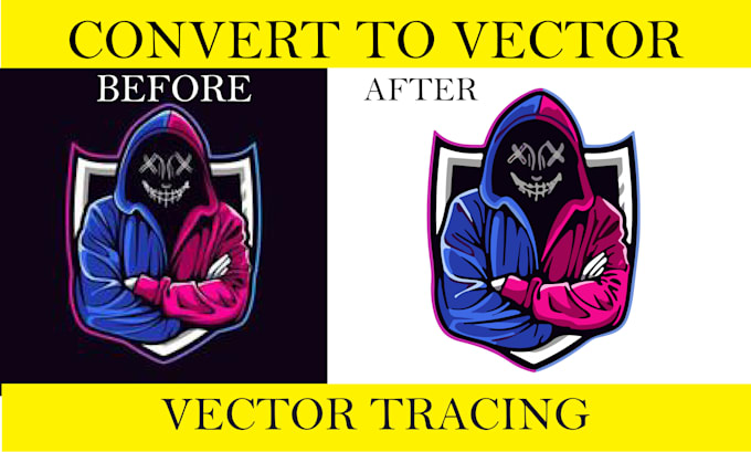 Do vector tracing or manual vector tracing and trace vector by Arman683 | Fiverr