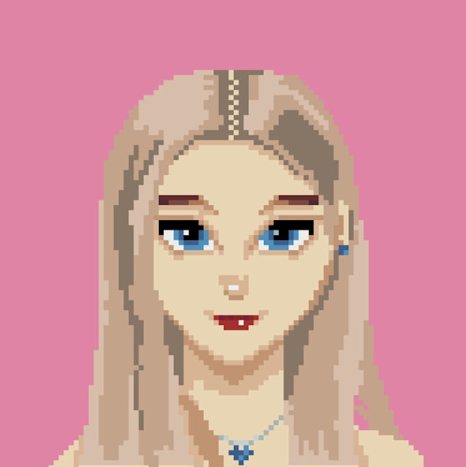 Make illustration and simple pixel animation art for you by Rronaldoer ...