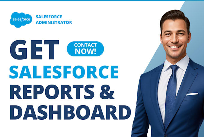 Create an expert salesforce reports and dashboard by Sohaib___here | Fiverr